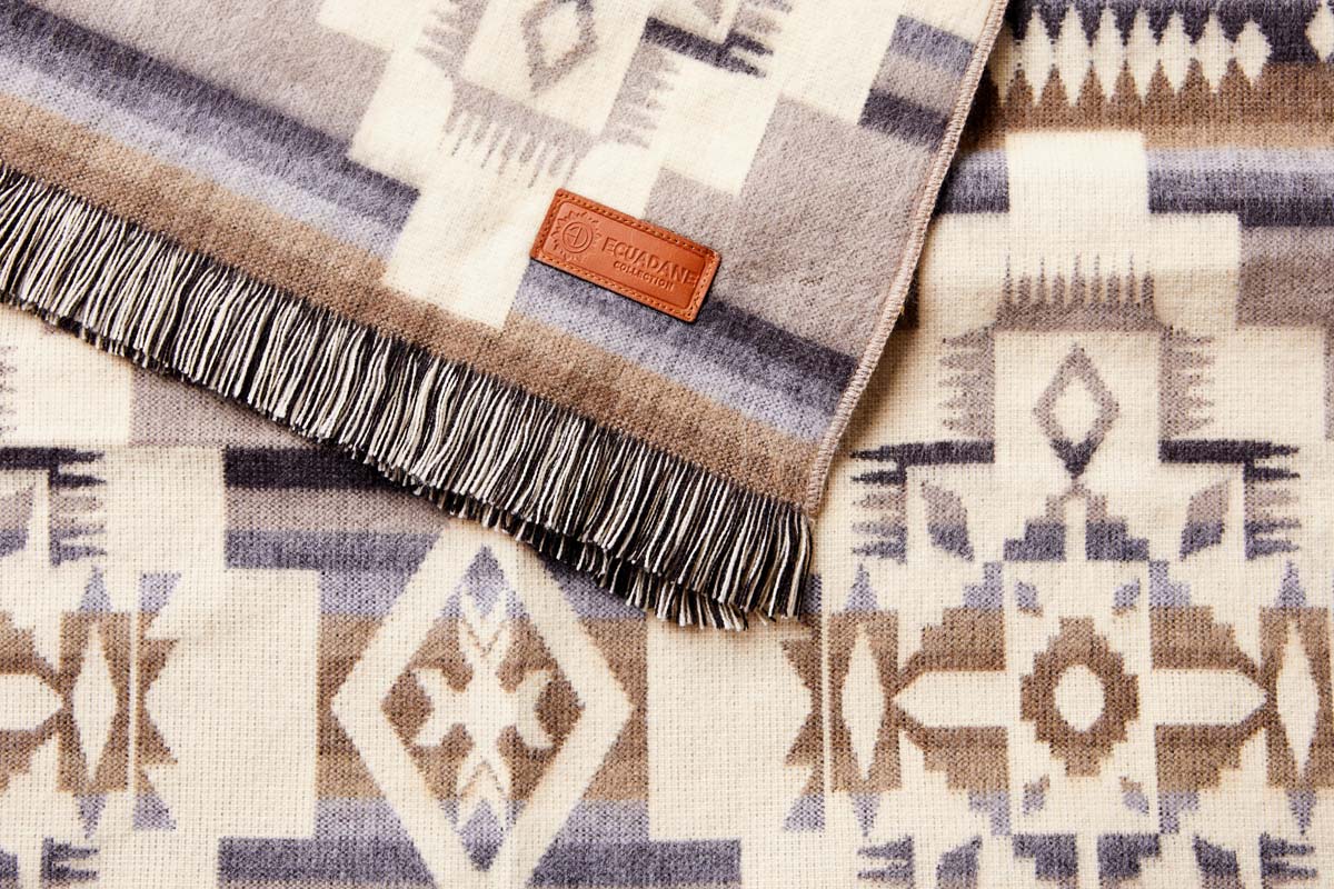 Andes Beach Southwestern Artisan Blanket – Ecuadane Danmark
